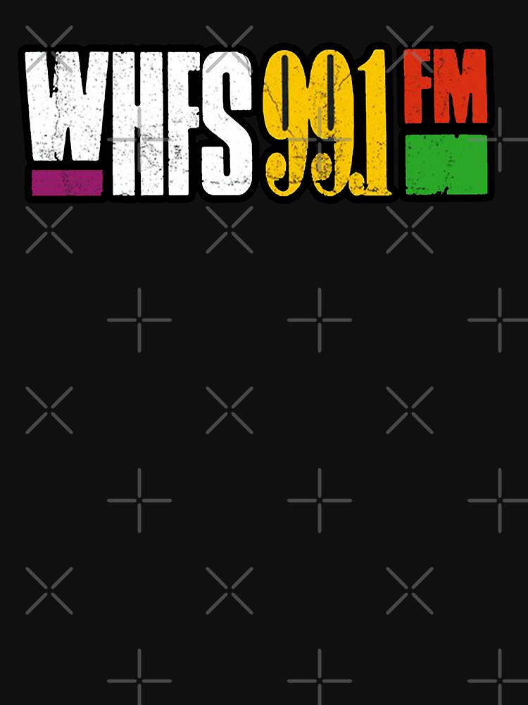 "WHFS 99.1 FM RADIO SHIRT " T-shirt for Sale by Giftinglove | Redbubble ...