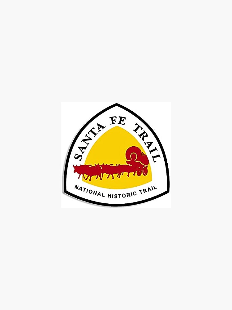 "Santa Fe Trail " Sticker for Sale by triplew427 | Redbubble