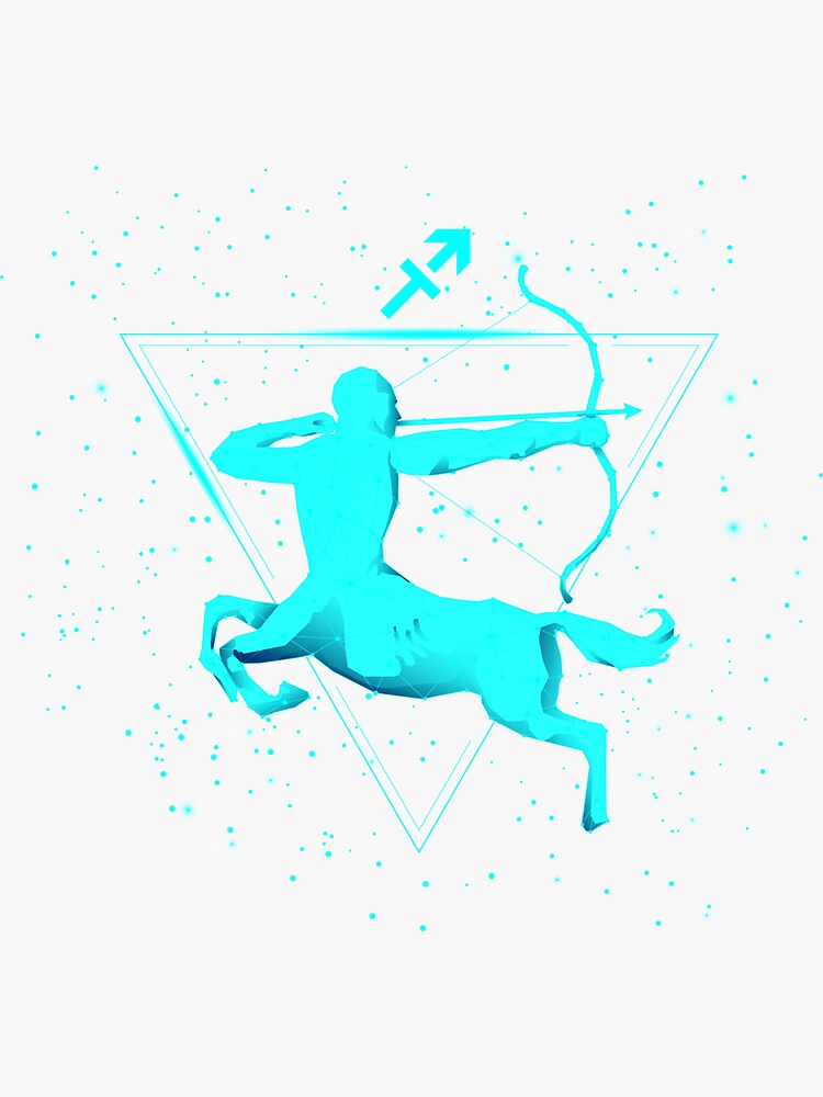 "Sagittarius zodiac sign test zodiac gift" Sticker by marwanelk | Redbubble