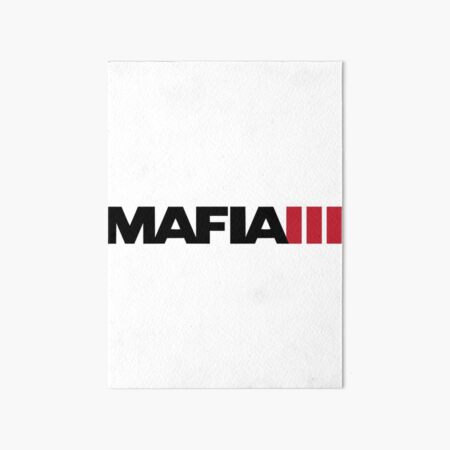 "Mafia 3 logo" Art Board Print by JaroNT | Redbubble