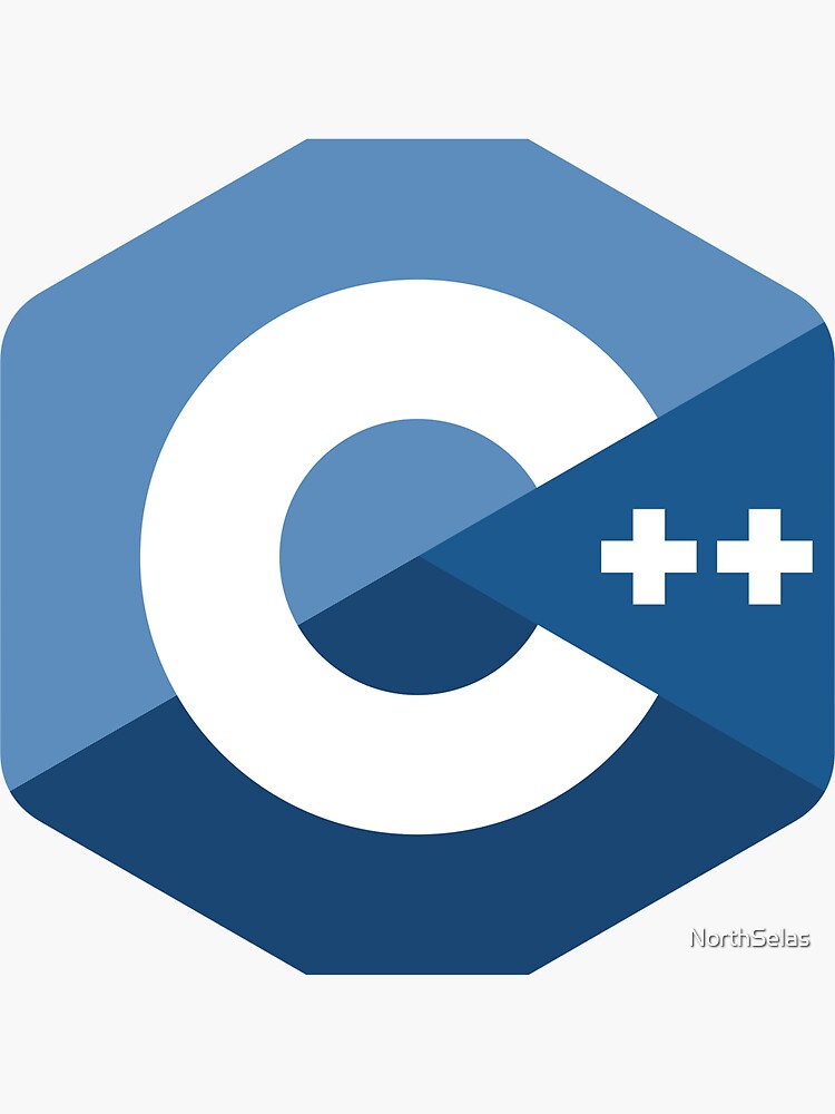 "C++ Logo" Sticker for Sale by CodingHarry | Redbubble