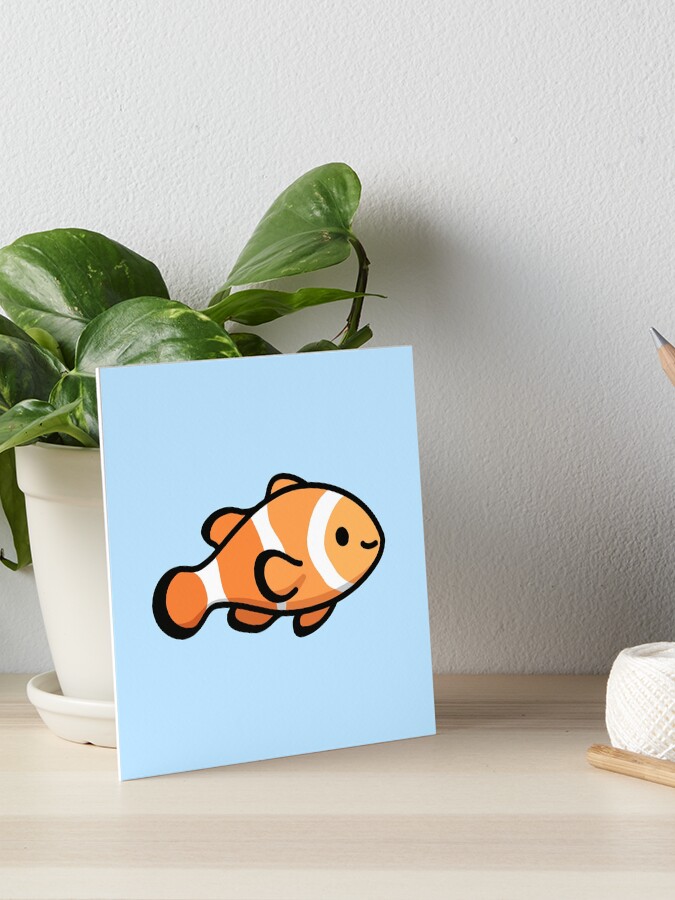 "Clownfish" Art Board Print for Sale by littlemandyart | Redbubble
