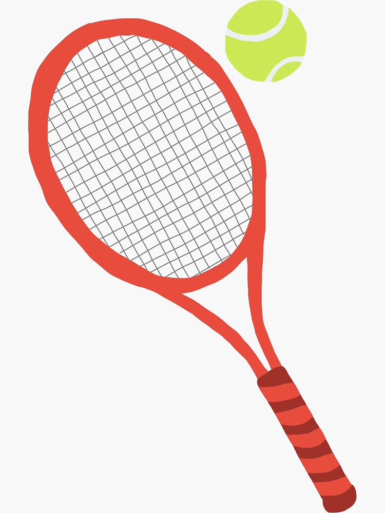 "Tennis" Sticker for Sale by BoldNFresh | Redbubble
