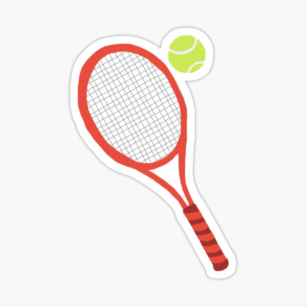 "Tennis" Sticker for Sale by BoldNFresh | Redbubble