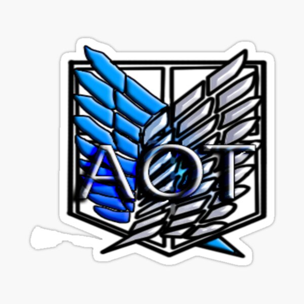 "AOT - Attack On Titan ( 進撃の巨人 )" Sticker for Sale by lovelywork ...