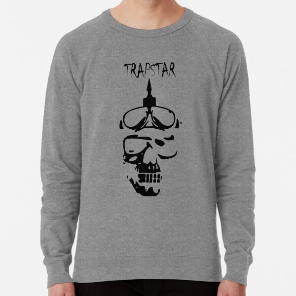 "Trapstar Design with Text and Illustration" Lightweight Sweatshirt for ...