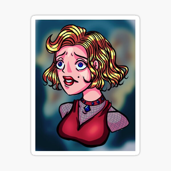 "Belladonna Lockhart " Sticker by Birchwood44 | Redbubble