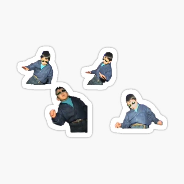 "Meme Dancing Kid Sticker Pack" Sticker for Sale by ProJoJo | Redbubble