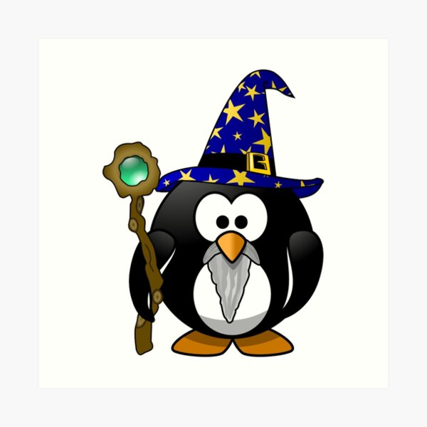 "Penguin Warlock OZ" Art Print by Beyorque | Redbubble