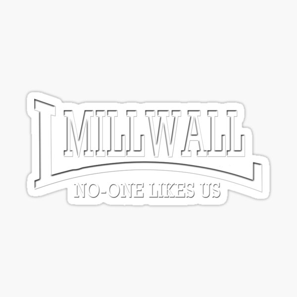 "Millwall- Pride of London" Sticker by editor1972 | Redbubble