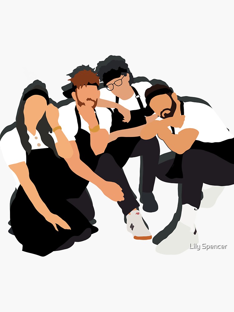 "Zane and Heath Unfiltered " Sticker for Sale by Lily Spencer | Redbubble