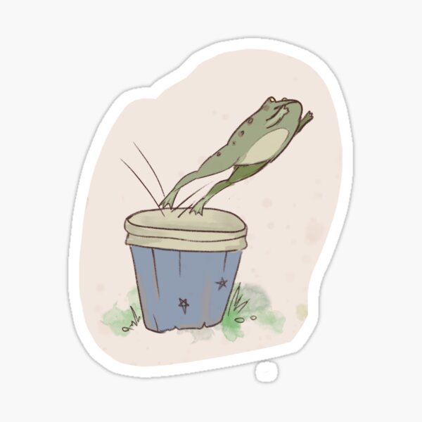 "Gemini Frog" Sticker by KaijuCupcakes | Redbubble