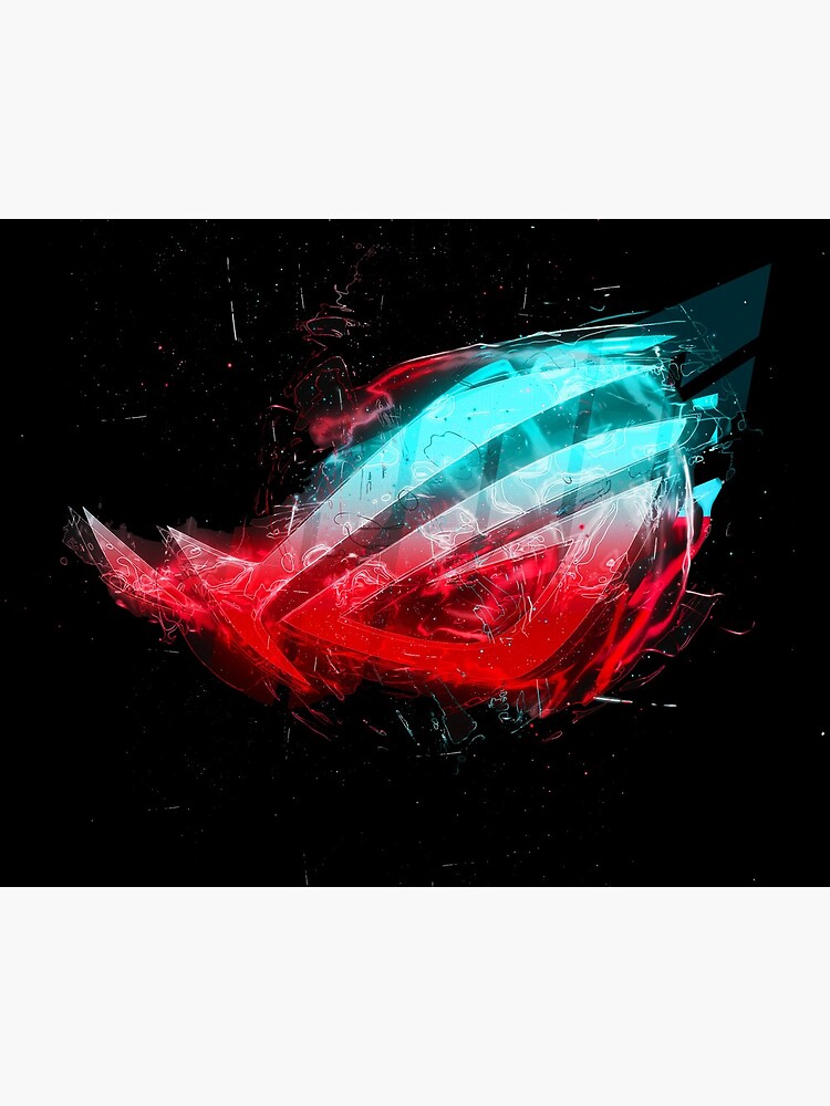 "Asus Strix Rog - Psychedelic Logo - Republic of gamers" Art Print for ...