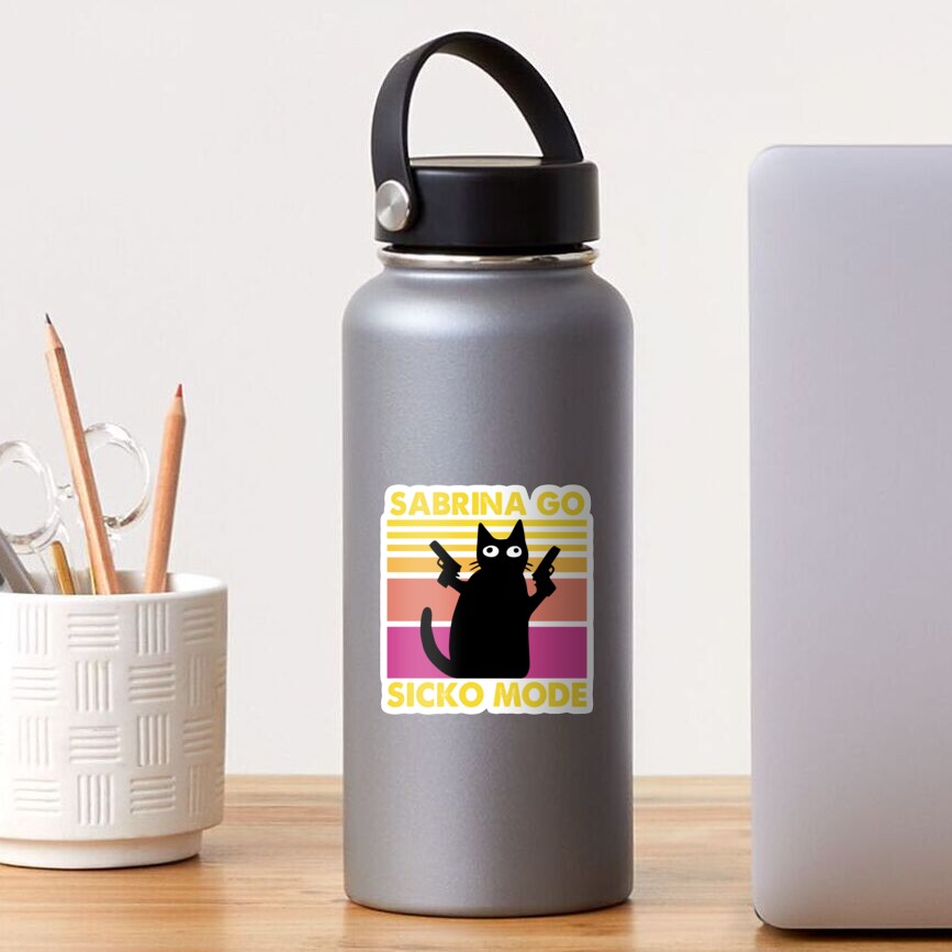 "Sabrina go sicko mode" Sticker for Sale by Sevenosh | Redbubble