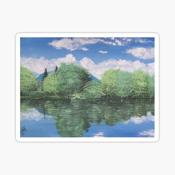 "Bird Sanctuary" Sticker by universalartist | Redbubble