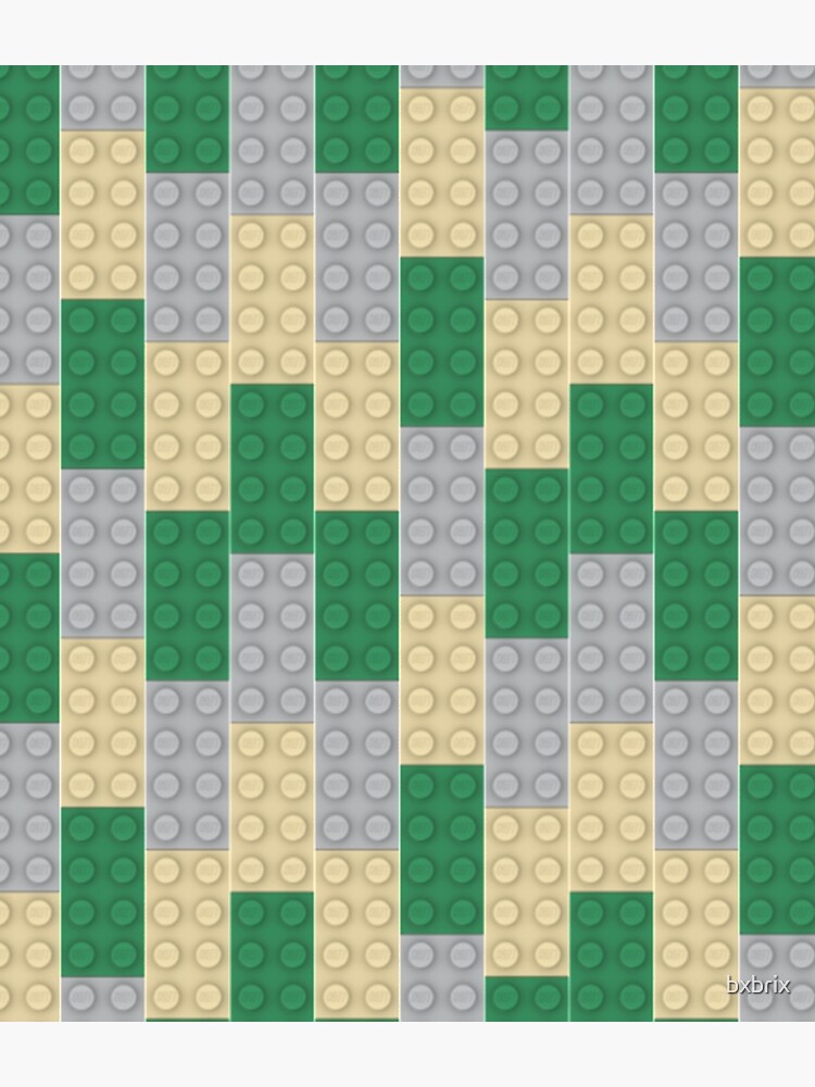 "Green Brick Beige Brick Gray Brick" Backpack for Sale by bxbrix ...