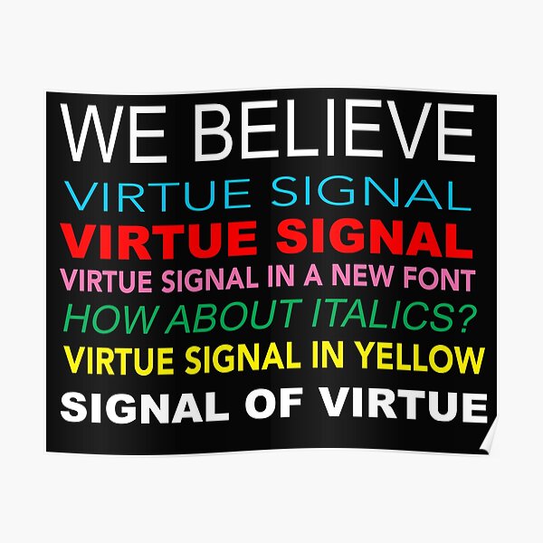 Virtues Posters | Redbubble