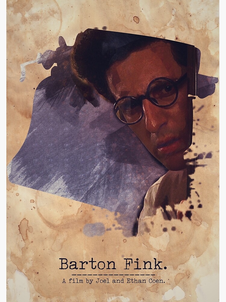 "Barton Fink Alternate Poster" Poster for Sale by RoboDiablo | Redbubble