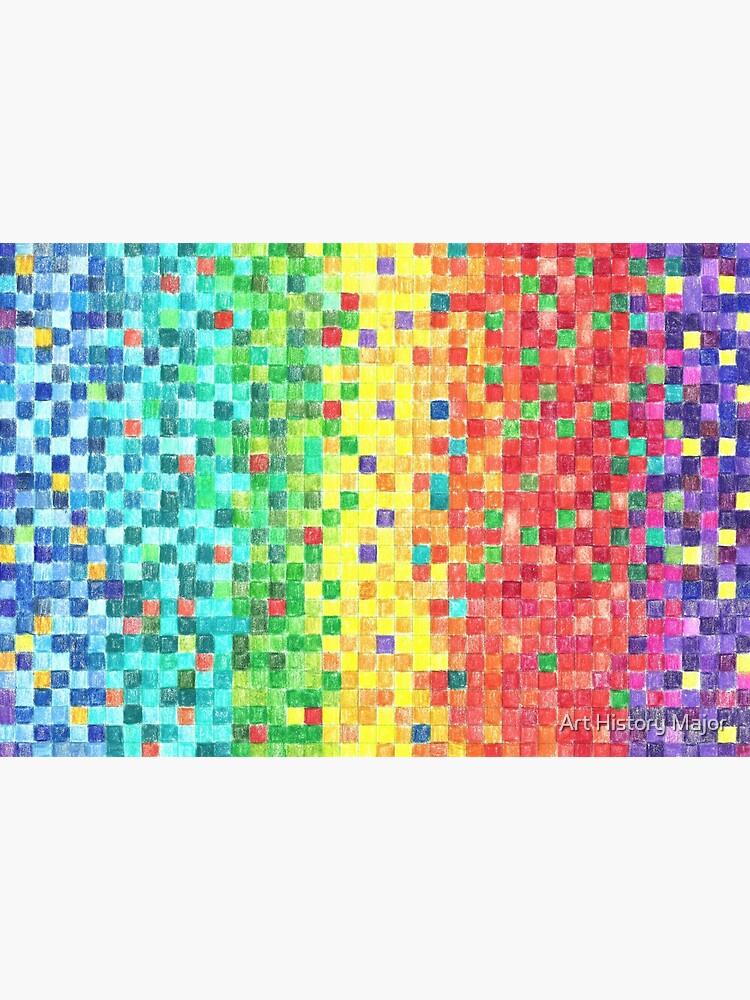 "GRAPH PAPER RAINBOW" Mask by arthistorymajor | Redbubble