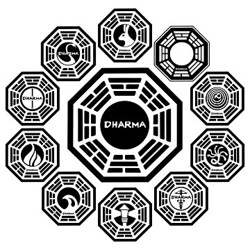 "DHARMA Initiative" Zipper Pouch for Sale by Studio Infinito | Redbubble