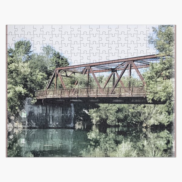 Rail Bridge Jigsaw Puzzles | Redbubble