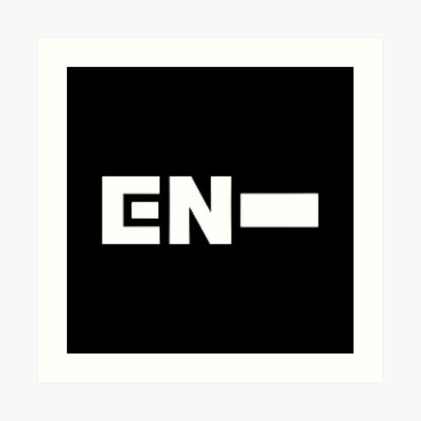 "ENHYPEN LOGO" Art Print by K-Artists | Redbubble