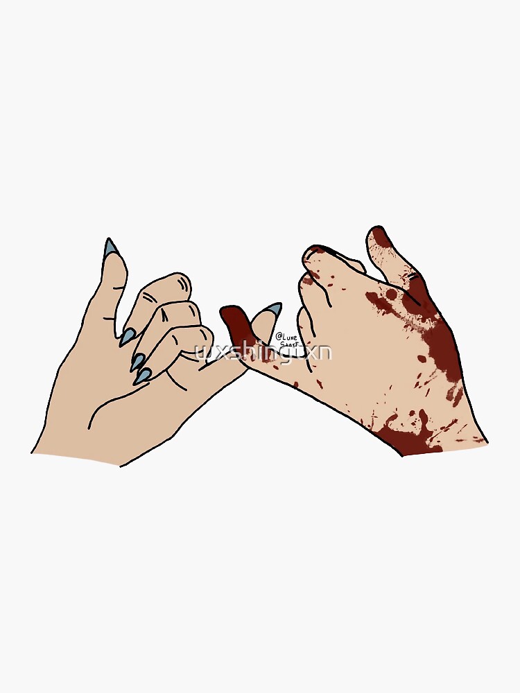 "AHS Pinky Promise" Sticker for Sale by wxshingtxn | Redbubble