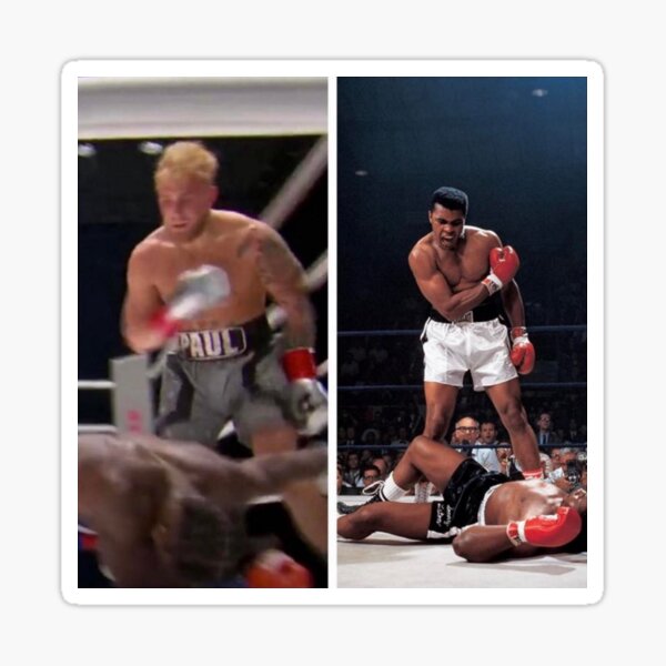 "Jake Paul the Champion!!!" Sticker by Peachsprite | Redbubble