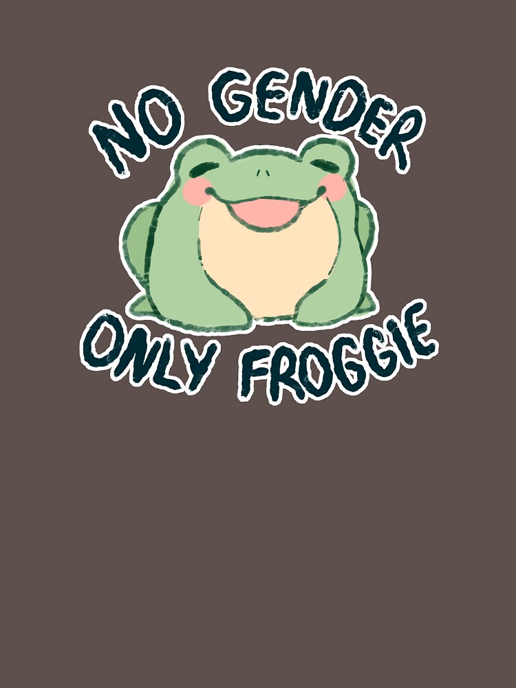 "NO GENDER, ONLY FROGGIE" T-shirt for Sale by KryptidKase | Redbubble ...