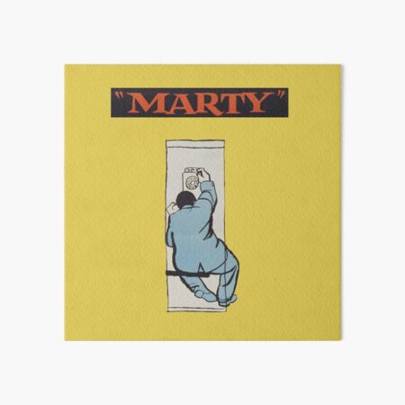 "Marty Poster" Art Board Print by MovieFunTime | Redbubble