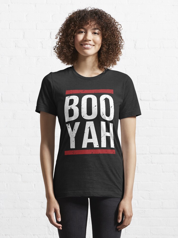 "Booyah T-Shirt 80's Hip Hop Kirk Cousins Stuart Scott" Essential T ...