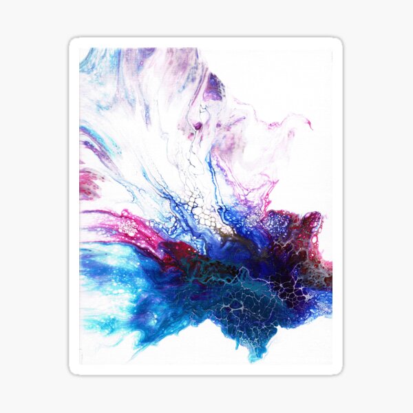 "Flutter" Sticker by artbyjanelucas | Redbubble