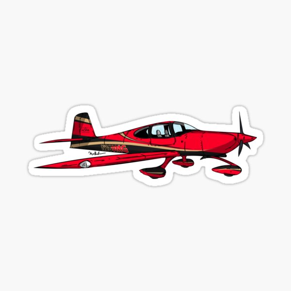 "RV10 N260MG AOPA" Sticker for Sale by Statepallets | Redbubble