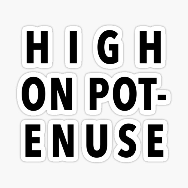 "High On Potenuse – Key and Peele, Comedy Central" Sticker for Sale by ...