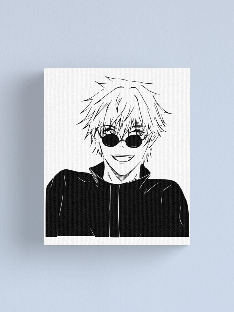 "Satoru Gojo jujutsu kaisen" Canvas Print for Sale by Bangcen | Redbubble