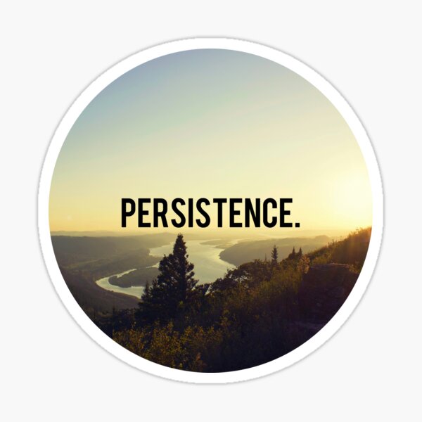 "Persistence" Sticker for Sale by Marc2395 | Redbubble