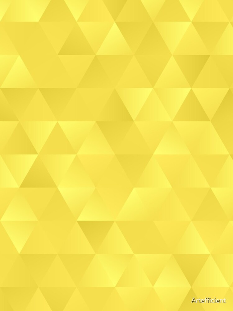 "Illuminating Yellow Gradient Triangle Pattern" iPhone Case for Sale by ...