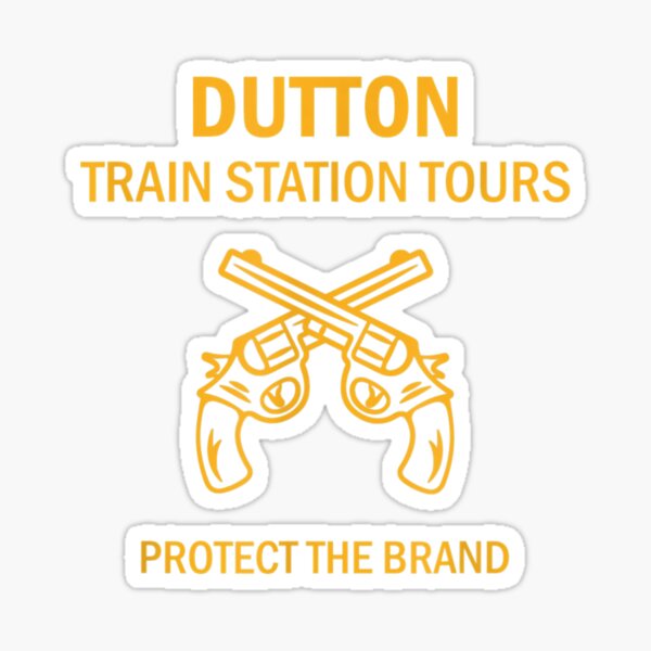 "Dutton, Train Station Tours " Sticker by JinGuanyu | Redbubble