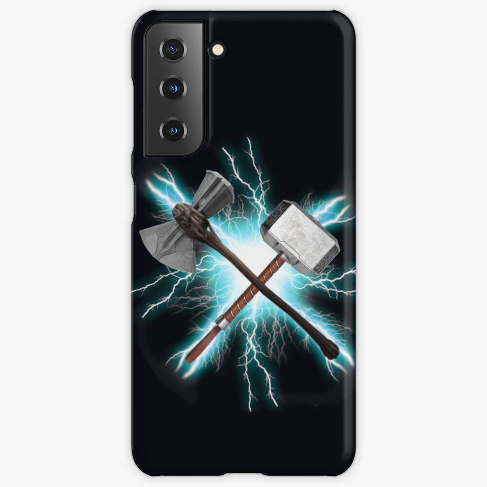 "Stormbreaker and Mjolnir Thor" Samsung Galaxy Phone Case for Sale by ...
