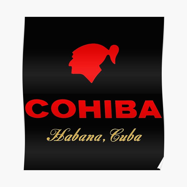 Cohiba Habana Cuba Cigar Posters | Redbubble