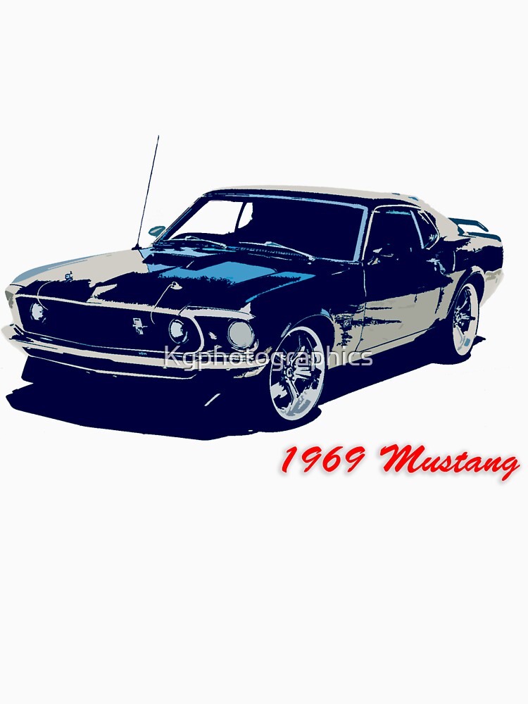"Mustang Cutout Tee" T-shirt by Kgphotographics | Redbubble