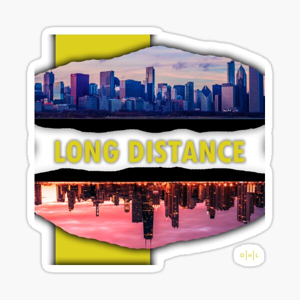 "Time Zones Apart | Red Telephone Art" Sticker by DiNiL | Redbubble