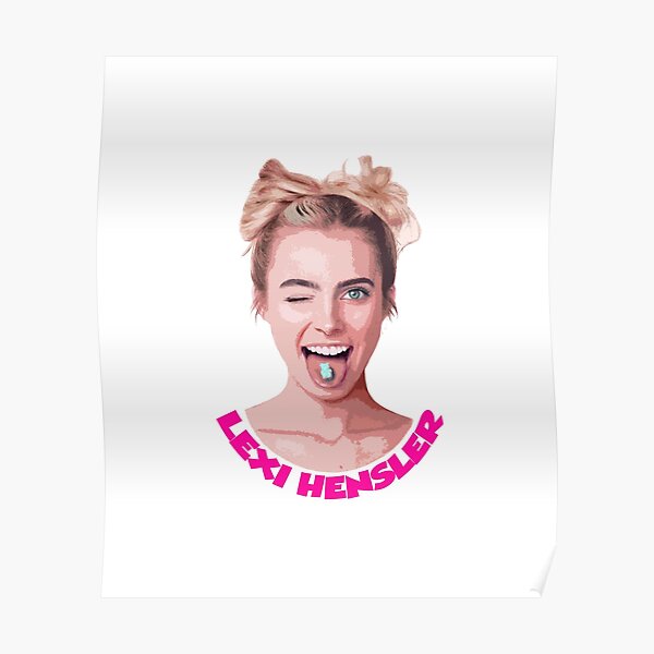 "Lexi Hensler" Poster for Sale by conway92 | Redbubble