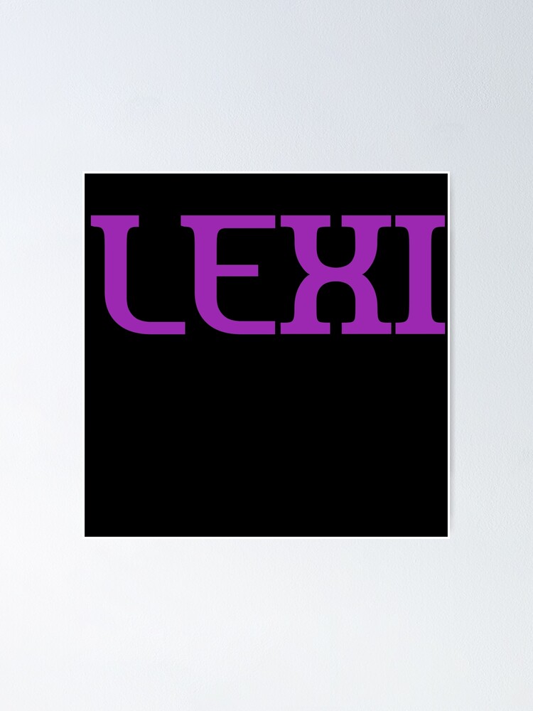 "Lexi Rivera" Poster by Entrepreneurfit | Redbubble