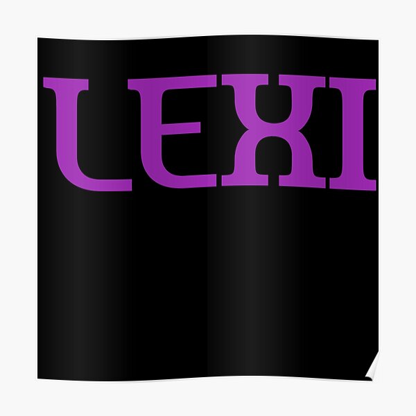 "Lexi Rivera" Poster by Entrepreneurfit | Redbubble