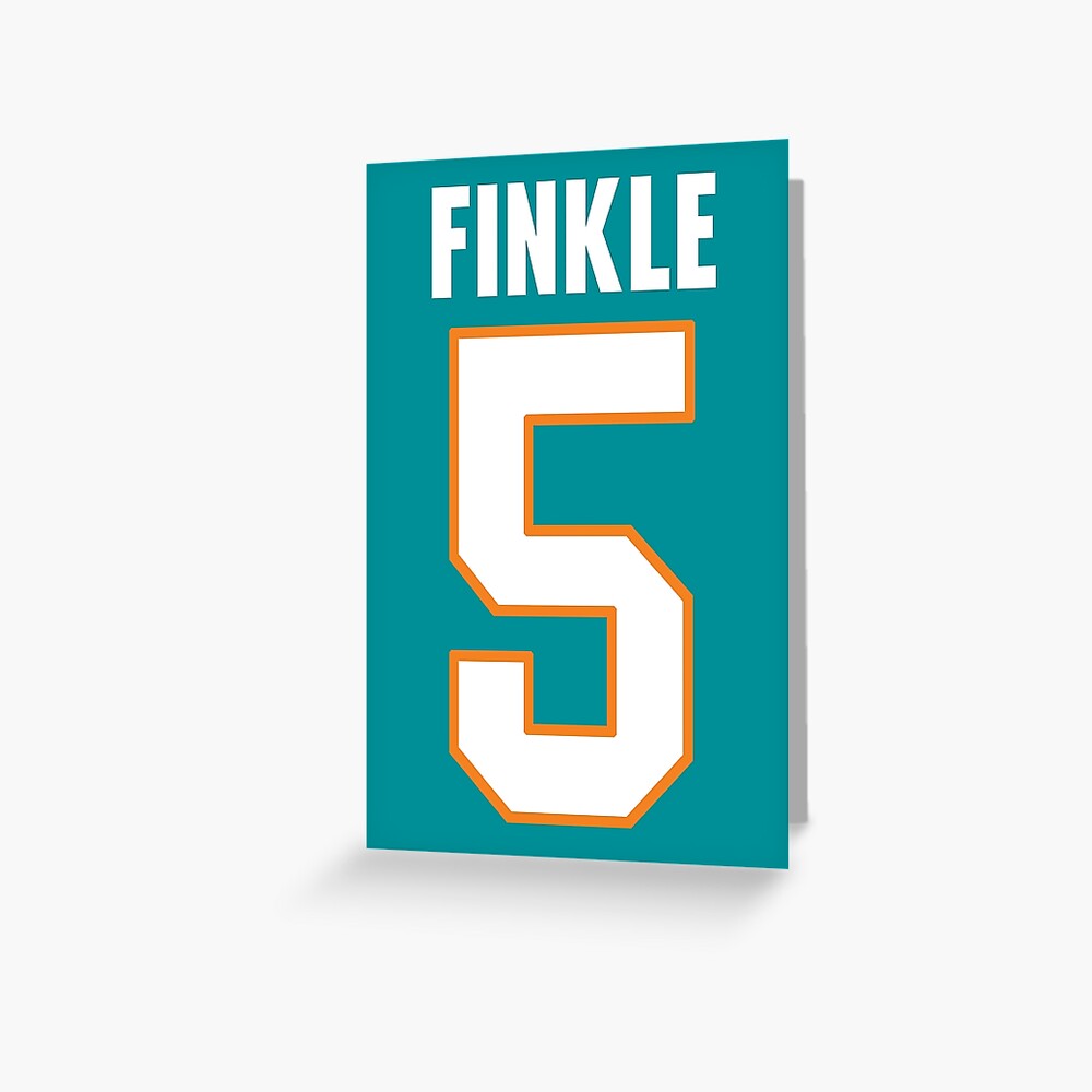 "Ray Finkle Jersey – Laces Out, Ace Ventura, Dolphins" Greeting Card by ...