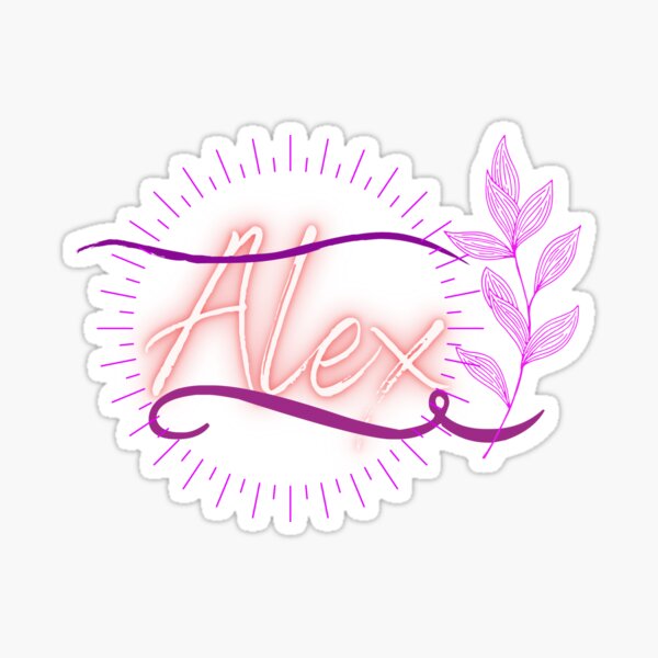 "Alex sticker" Sticker for Sale by mehdi070 | Redbubble