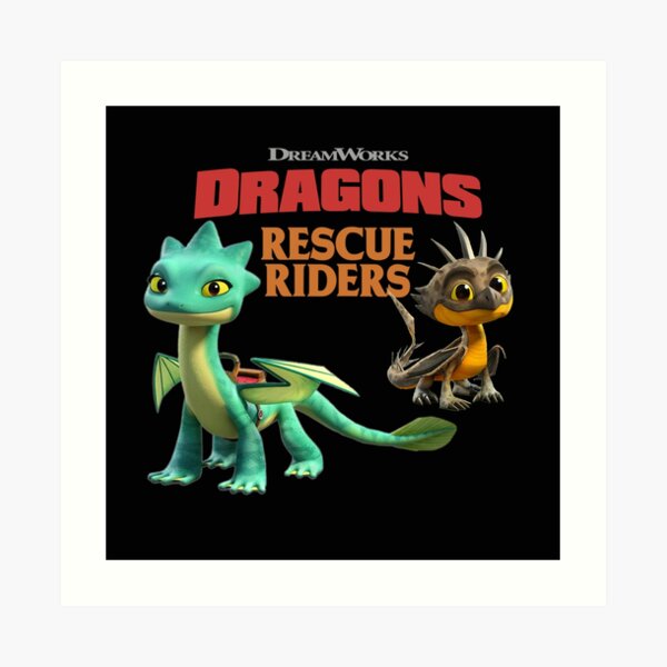 Dragons Rescue Riders Art Prints | Redbubble