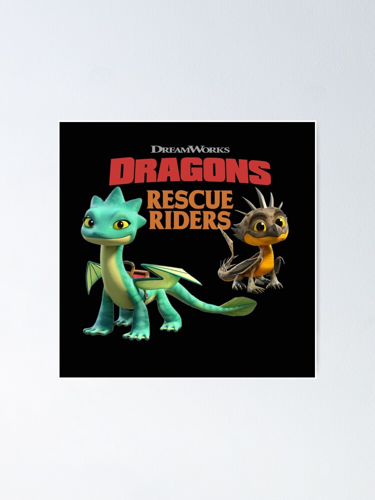 "Dragons Rescue Riders" Poster for Sale by O-shirt | Redbubble