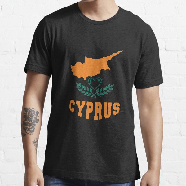 "I Love Cyprus for men and women Cyprus Flag" T-shirt by Mycrazydesign ...